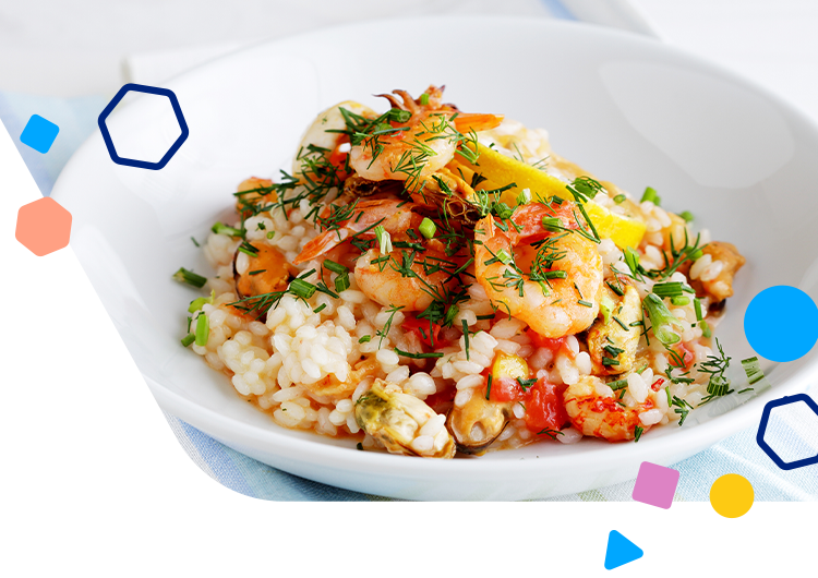 Risotto with Shrimp, Peas, and Fennel | Enfamil US