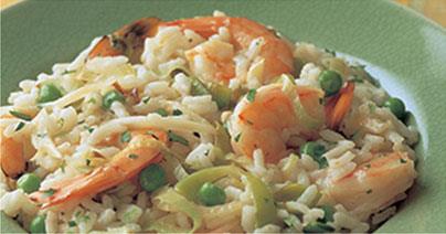Risotto with Shrimp, Peas, and Fennel | Enfamil US