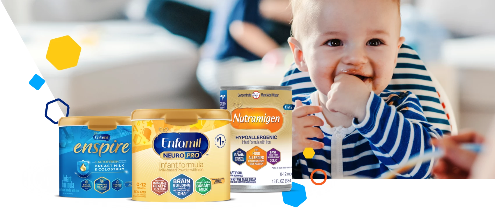 Fórmulas para Recién Nacidos y Bebés | Enfamil